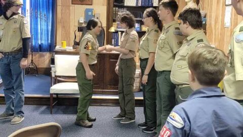 Scout Troop welcomes new members