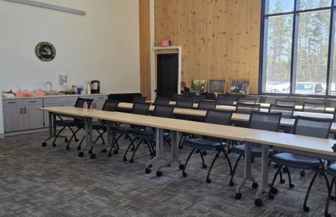 New DNR mass timber building on display